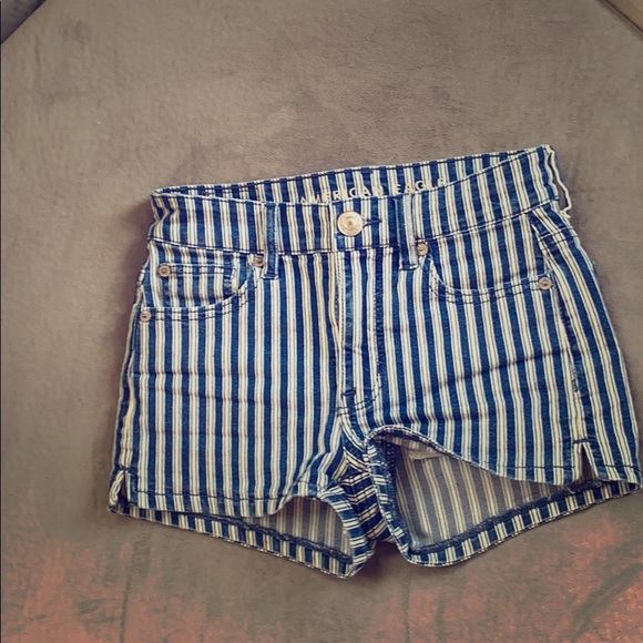 American Eagle Outfitters | Shorts | American Eagle Denim Striped ...